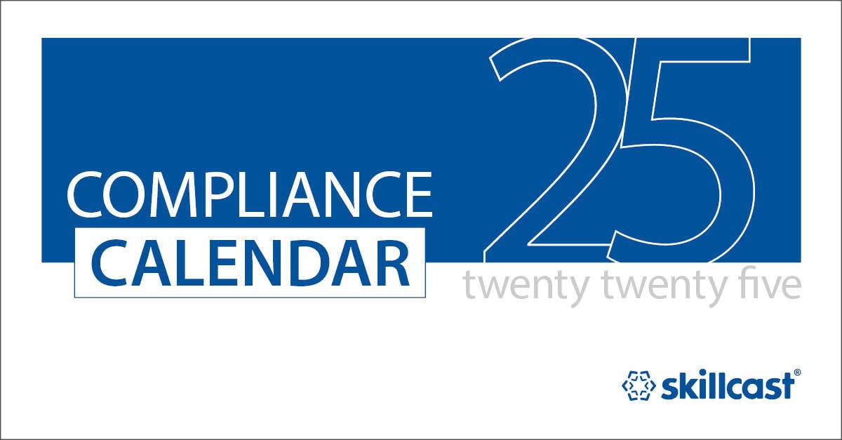 Compliance Awareness Calendar | Skillcast