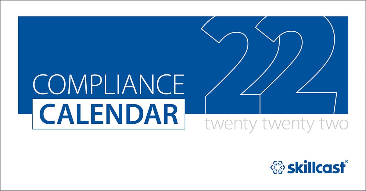Compliance Awareness Calendar | Skillcast