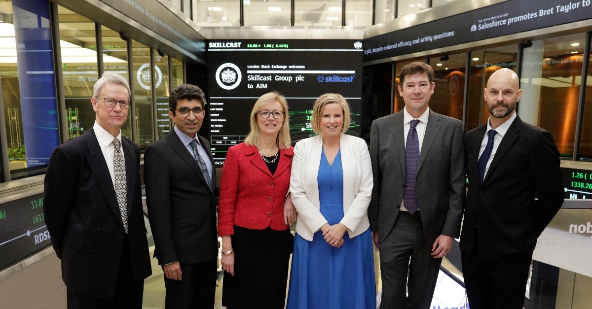 Skillcast Group plc AIM Listing on London Stock Exchange | Skillcast
